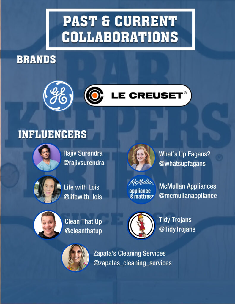 Collaboration Request Form - Bar Keepers Friend